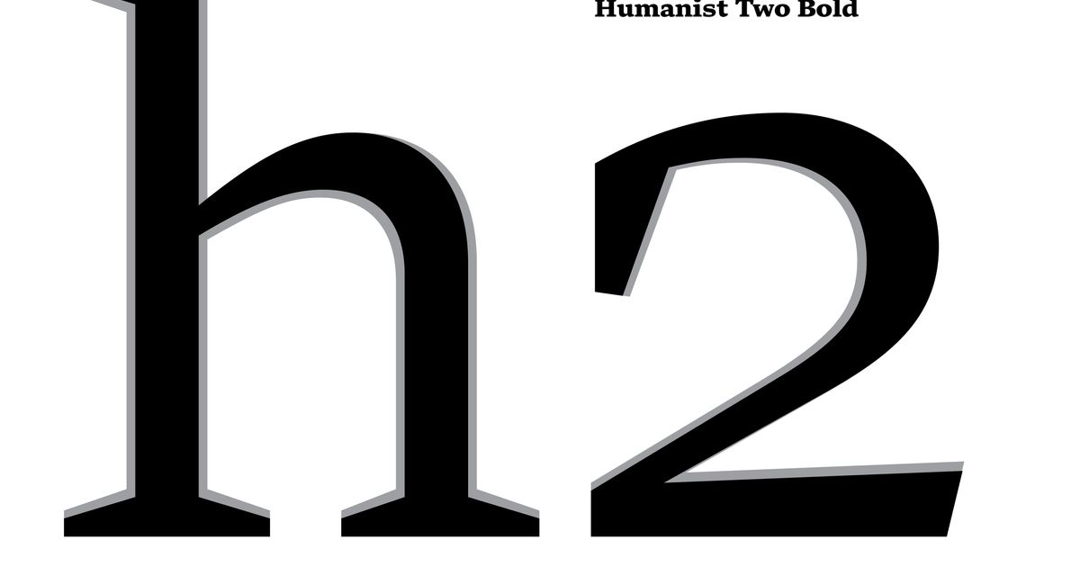 Humanist Two Typeface | The Dots