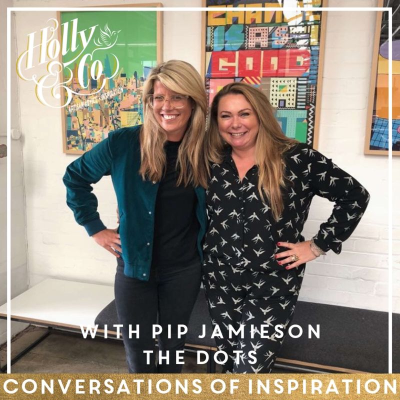 Pip Jamieson - Founder | Delightfully dyslexic, excuse typos! | The Dots