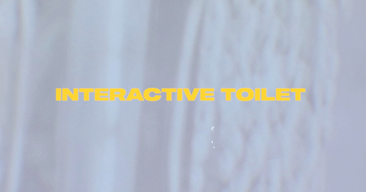 Interactive Toilet | The Dots