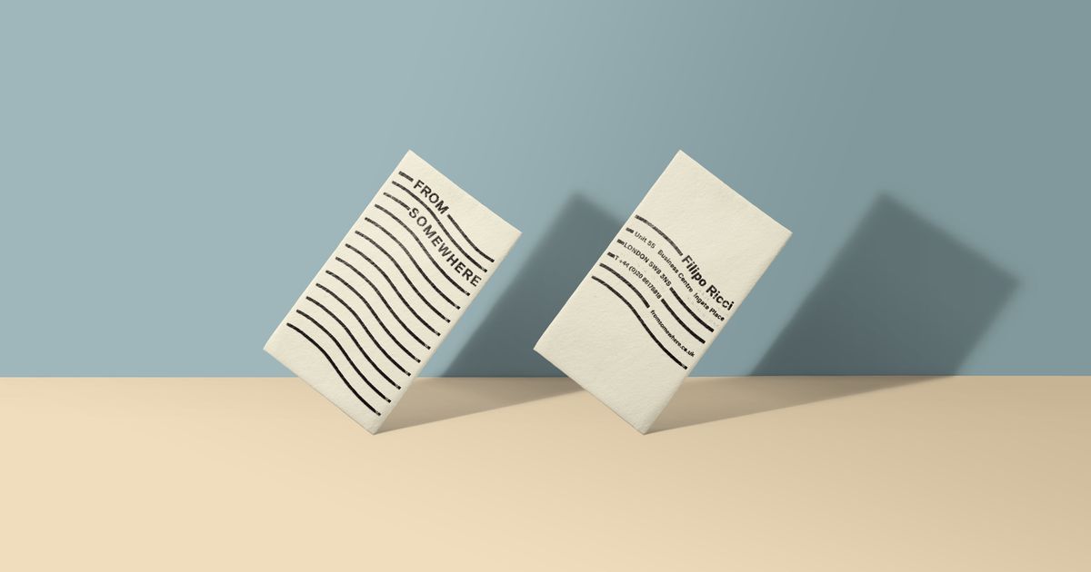 From Somewhere Brand Identity | The Dots