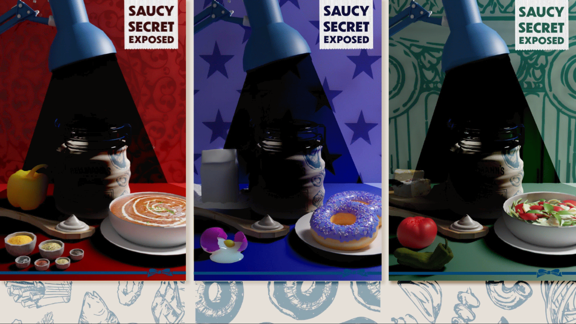 Hellmanns Saucy Secret The Dots