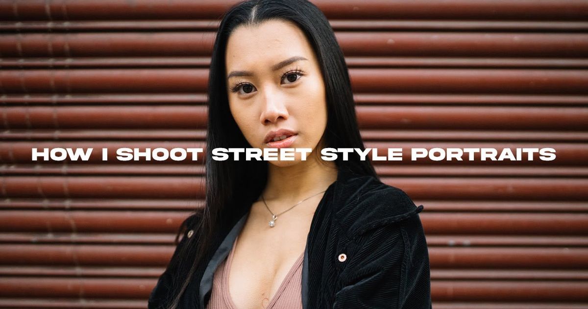 How I Shoot Street Style Portraits | The Dots