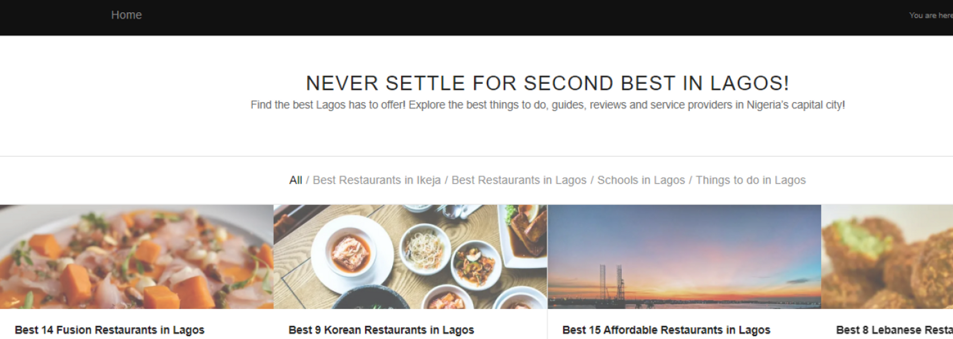 Best in Lagos Jobs & Projects | The Dots